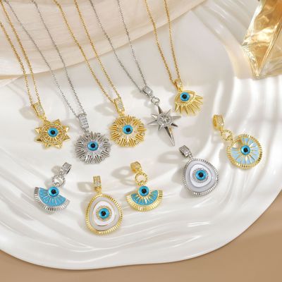 坏眼不碰项链土耳其恶魔之眼吊坠