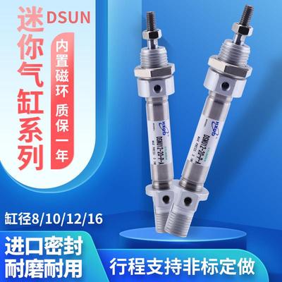 DSNU笔形迷你气缸不锈钢10-12-16-5-20-35-40x50*100-125-200-P-A