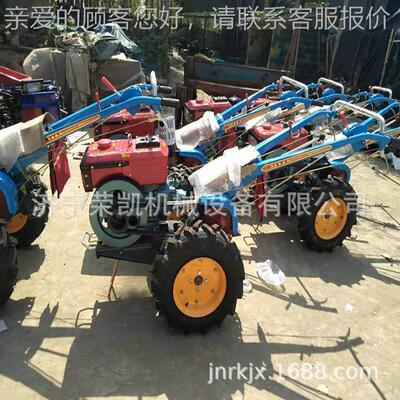 8马力手扶机微耕拖XJD拉 犁优质口手扶拖拉机 乘坐耕田手出扶拖拉