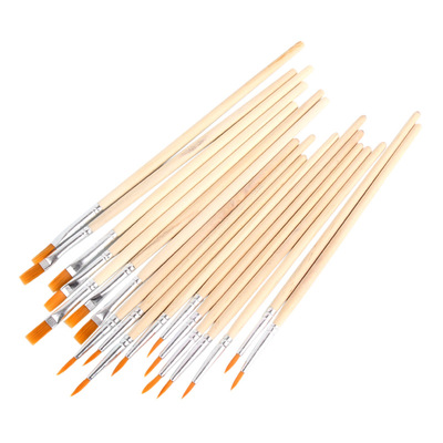 木杆白坯画笔画刷勾线笔排笔