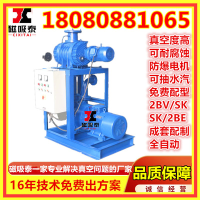 水环罗茨真空机组JZJ2S600-4.2.1系统ZJP600-150-70真空泵2SK-3