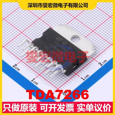 TDA7266 MultiwAtt-15 双声道音频放大器芯片IC
