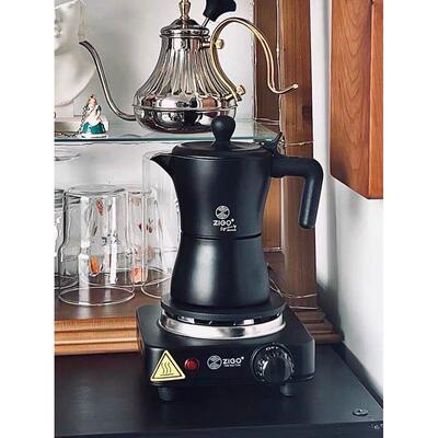 zigo小摩卡壶煮咖电啡家炉用迷你ZQA小电热炉五档可调500型W电陶