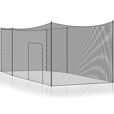 优惠训练网HD防P0E棒球网1*0*35FKCFT护网练1习网打击网棒球笼网