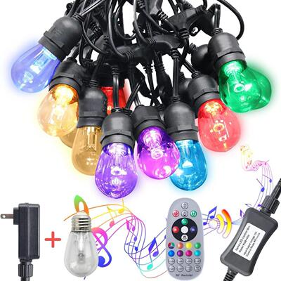 5V美规48FTS14RGB+WW15灯灯串热销源头工厂拿货