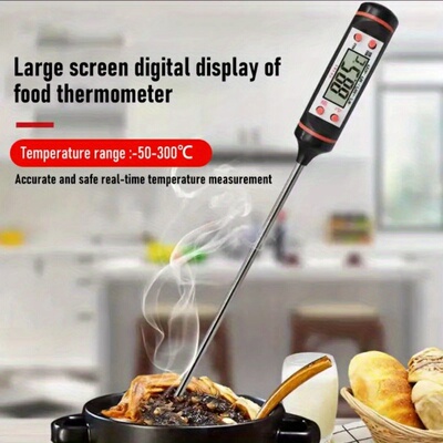 New Digital Cooking Thermometer Food Probe Meat Candy Jam