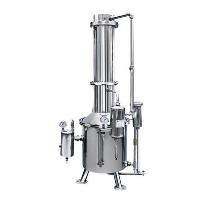 TZ50 三申TZ100 塔式蒸汽重蒸馏水器TZ200 TZ400  不锈钢蒸馏水器
