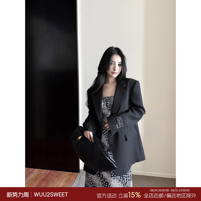 吴太甜oversize高级感西装外套