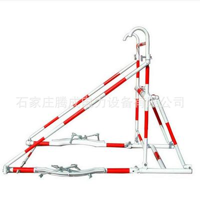 井口安全爬梯Φ600-800mm电缆井施工爬梯有限空间作业爬梯告知牌