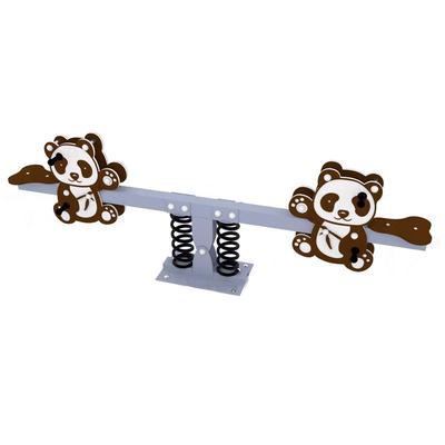 儿童跷跷板户外塑料弹簧PE摇马室外公园设施双人翘翘板小区摇摇乐