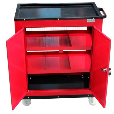 老A专业型 网式工具车 红色 蓝色 维修工具车 工具柜LA111808