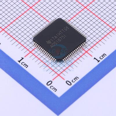 模数转换芯片ADC ADS1675IPAG TQFP-64(10x10) TI(德州仪器)