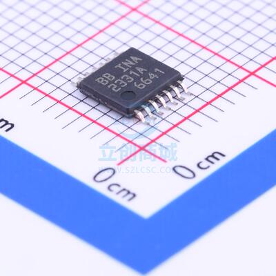 运算放大器 INA2331AIPWR TSSOP-14 TI(德州仪器)