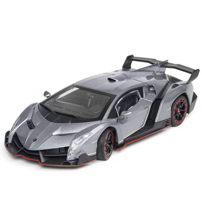 极速1:24 Scale Lambo Veneno Supercar Alloy Car Model Diecast
