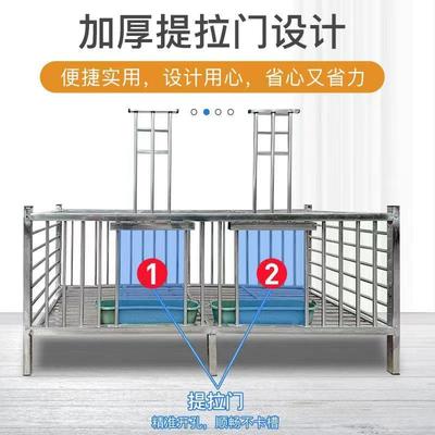 不锈HPZ钢鸡家用特大大农村室外家庭鸡笼舍号养鸡组兔鸽子加厚装