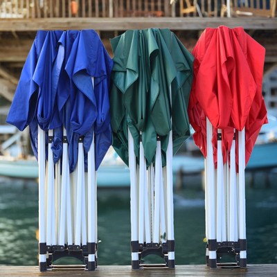 四角雨棚遮阳棚四脚帐篷布摆摊用太阳大伞移动折叠遮雨篷伸缩式棚