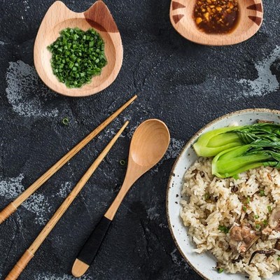 Wooden Sauce Plate Japanese Sauce Dish Cat Shape Dipping Sau