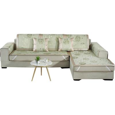 沙发垫2024夏凉垫席冰丝竹藤席坐子夏天季8874款防滑冰四季垫沙发