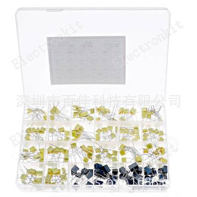 240个24种型号校正电容套装63V-100V102J-105J方块电容盒