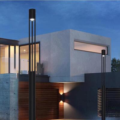 现代简约led庭灯景区别42423院墅公园景观亮户化灯外防水圆景形观