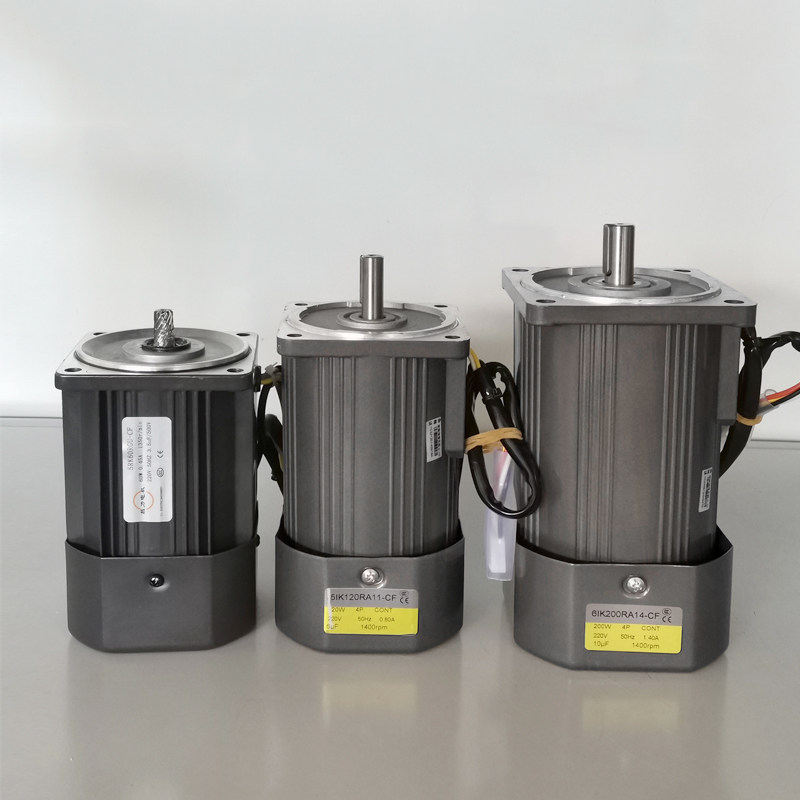 好货昌力光轴调速电机220V交流立式定速马达6W-400W圆轴高速电动