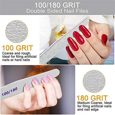 极速Professional Nail Files  Emery Board Nail File for Natur