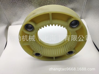 上海开天进口BOWEX80-352尼龙盘 橡胶盘 梅花联轴器胶垫 花键