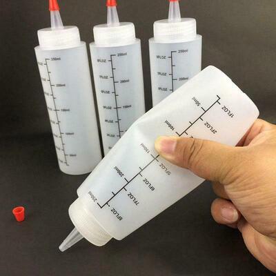 PE Plastic Needle-nosed Scale Squeeze Bottle Cap Squeezable