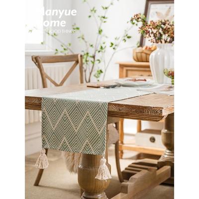 Table Runner Rose Gold/Navy/Pink/Red Color Luxury tablecloth