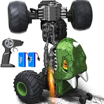 Carox Remote Control Monster Truck  RC Stunt Car-360 Rotat