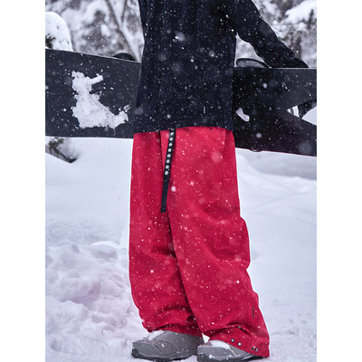 awka滑雪裤女款男士单板2024新款加绒保暖防寒3L防水裤子秋冬