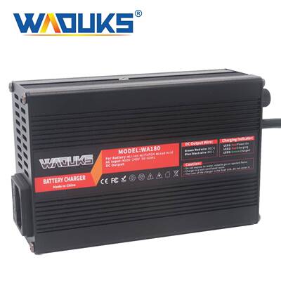 玩具车轮椅车通用48V2A3A铝壳智能充电器可用于55.2V铅酸电池