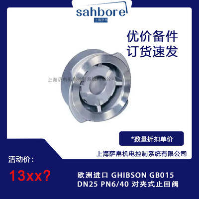 GHIBSON对夹式止回阀DN25PN6/40