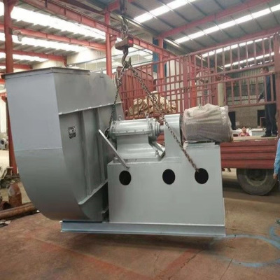 订置4-68-12.5D锅炉风机90KW55kw75kw工业锅炉船舶尾气排放风机