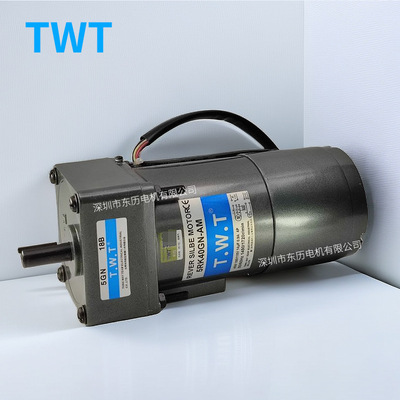 TWT东炜庭电机5RK40GN-AM减速机5GN18B单相110V附刹车SILBE MOTOR