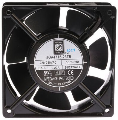 全新正品ORION风机#OA4715-23TB WB 230V 28W/24W 12038散热风扇
