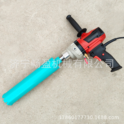 手持式混凝土轨枕改锚机 操作简单 76型内燃砼枕螺栓钻取机