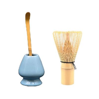 3 Pcs Retro Bamboo Matcha Tea Whisk Set for Japanese Tea
