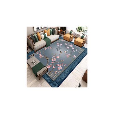 欧坐式花纹家用水晶地毯卧室可绒可6.19-L-4卧地毯满厅铺客地毯