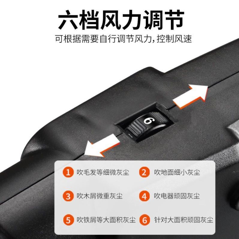 好货手提大功率吹风枪鼓风机工业强力吹灰除尘220V小型吹吸两用暴
