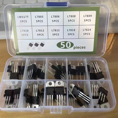 大功率三端稳压三极管LM317T L7805 L7808  L7812 L7809 L7818L盒
