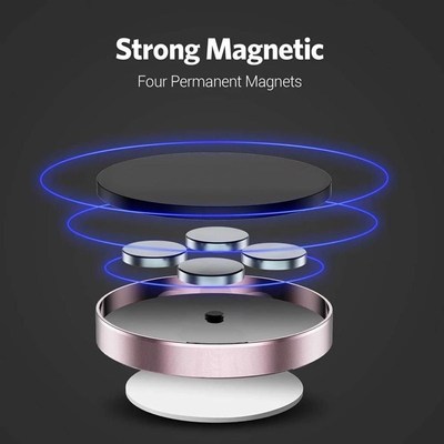 360 Magnetic Phone Holder Universal Dashboard Mobile Phone