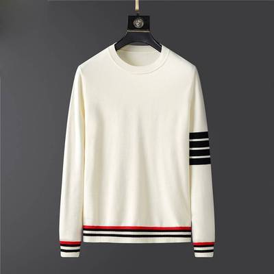 2022 new Winter Thickness Pullover Men Oneck Solid Long Sle