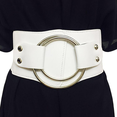 Vintage Wide Waist Elastic Belts for Ladies Stchy Corset Wai