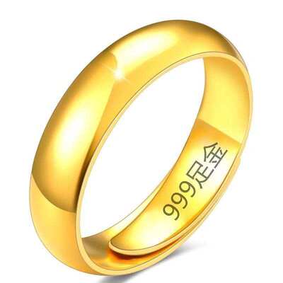 Duty free 24 k gold ring for men and women all over the sky