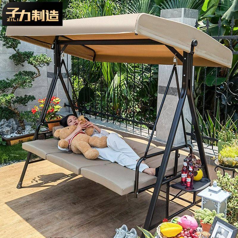 子力吊床秋千可躺户外庭院花园双人阳台吊椅家用休闲室外网红摇椅