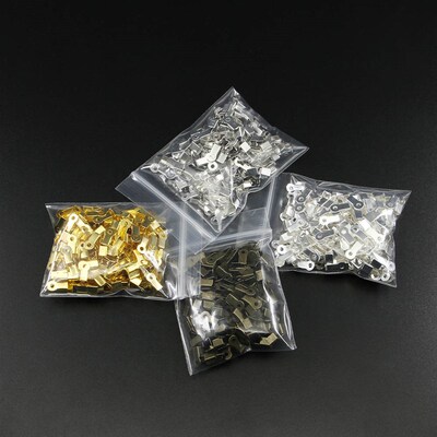 极速200pcs/lot Cove Clasps Cord End Caps String Ribbon Leath