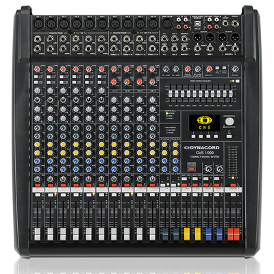 大地CMS600-3调音台99种双混响效果器混音器