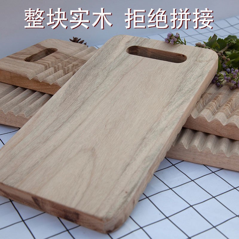 香樟木老式洗衣板结实耐用实木加厚罚H跪搓衣板不伤手搓板家用手