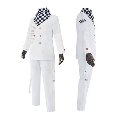 极速Danganronpa V3 Kokichi Oma Uniforms Scarf Anime Cloak Co